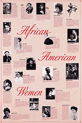 Educational Posters: Famous Black Women